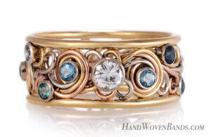 Braided Wedding Rings Home - HandWovenBands.com