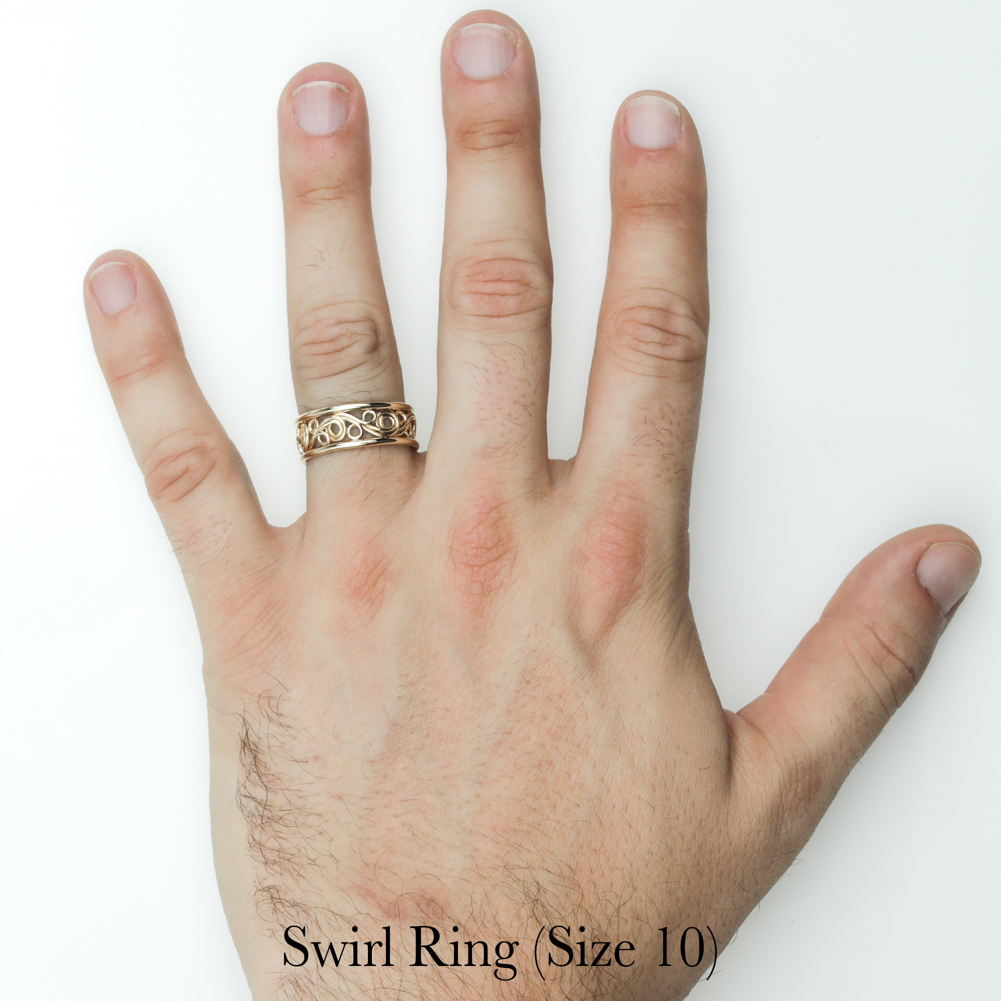 Unique Swirl Rings - HandWovenBands.com